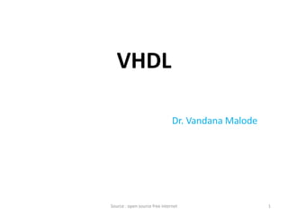 Vhdl | PPTX
