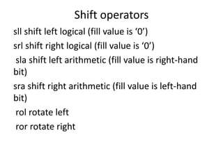 VHDL power point presentation for beginners | PPT