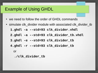 VHDL Building | PPT