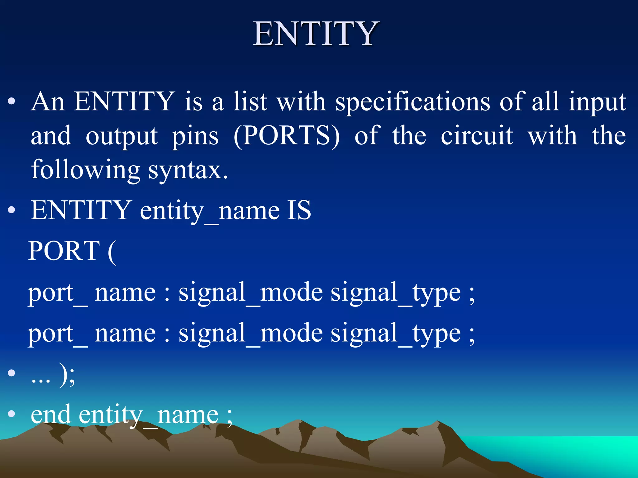 VHDL-PRESENTATION.ppt | Programming Languages | Computing