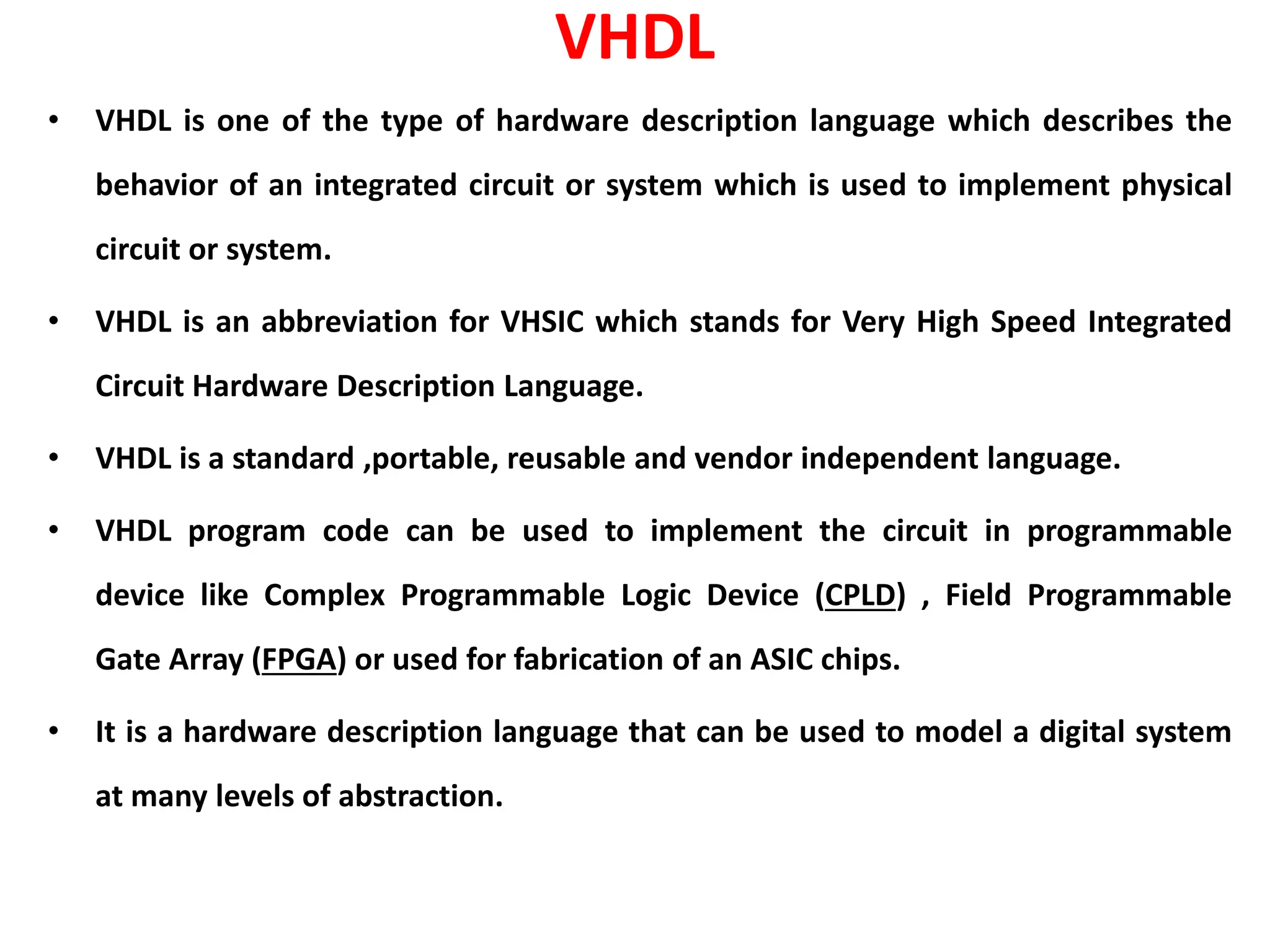 VHDL - Very High Speed Integrated Circuit Hardware.pdf