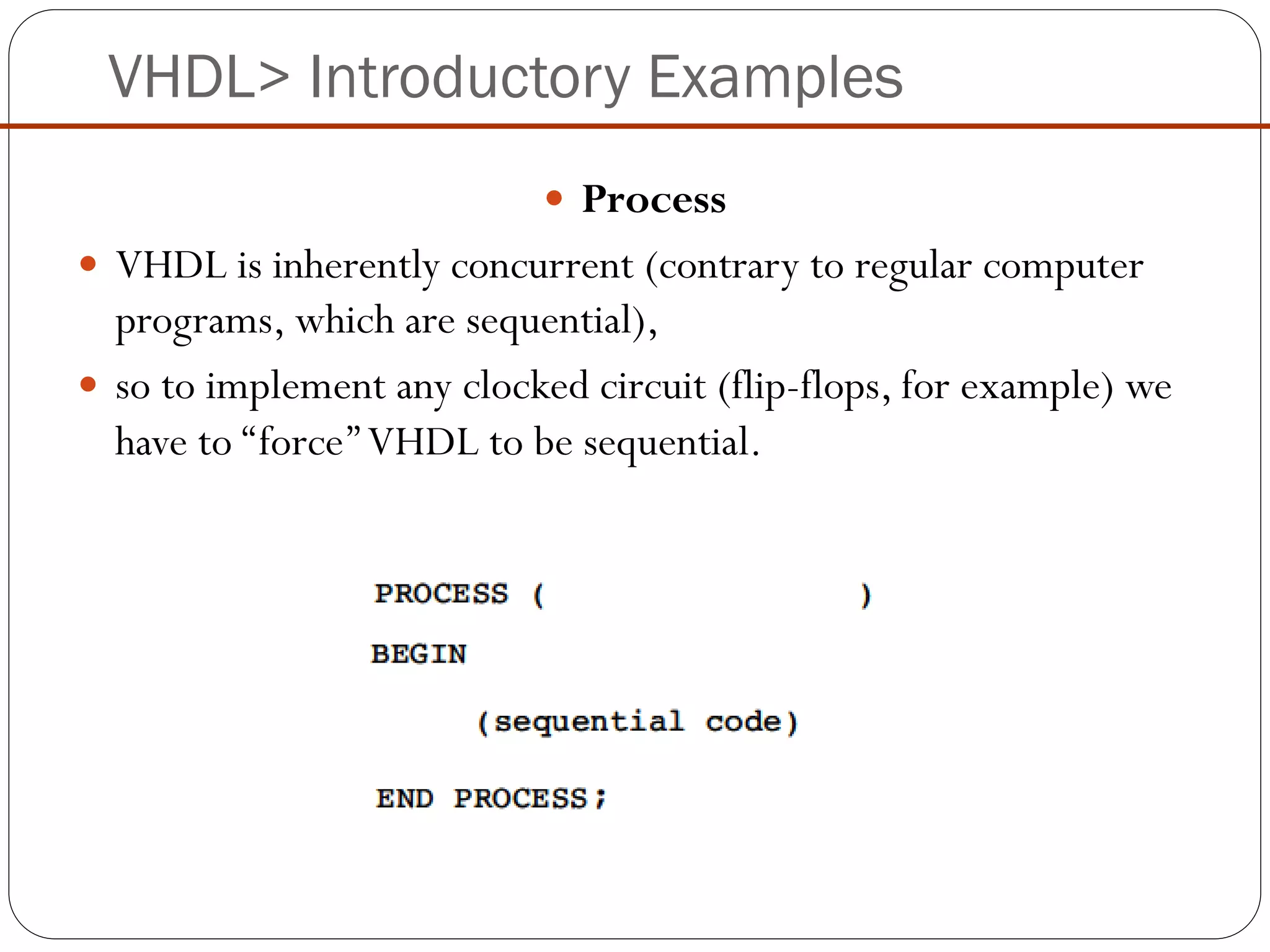 Vhdl 1 | PPT