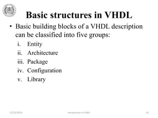 Introduction to VHDL | PPT