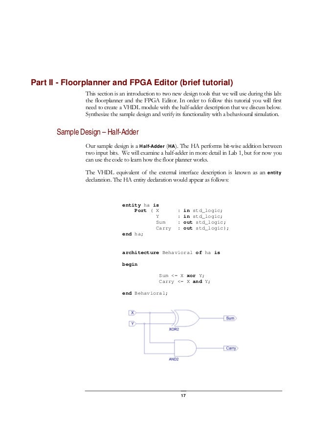 Vhdl Design Flow