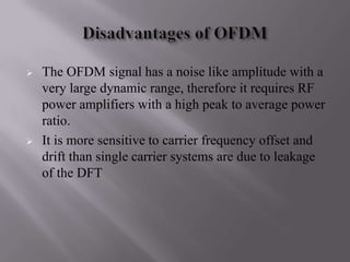 Vhdl implementation of ofdm transmitter | PPTX