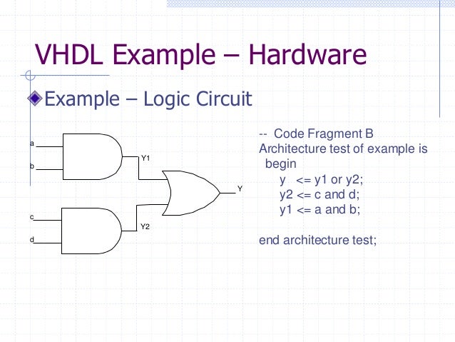Vhdl introduction