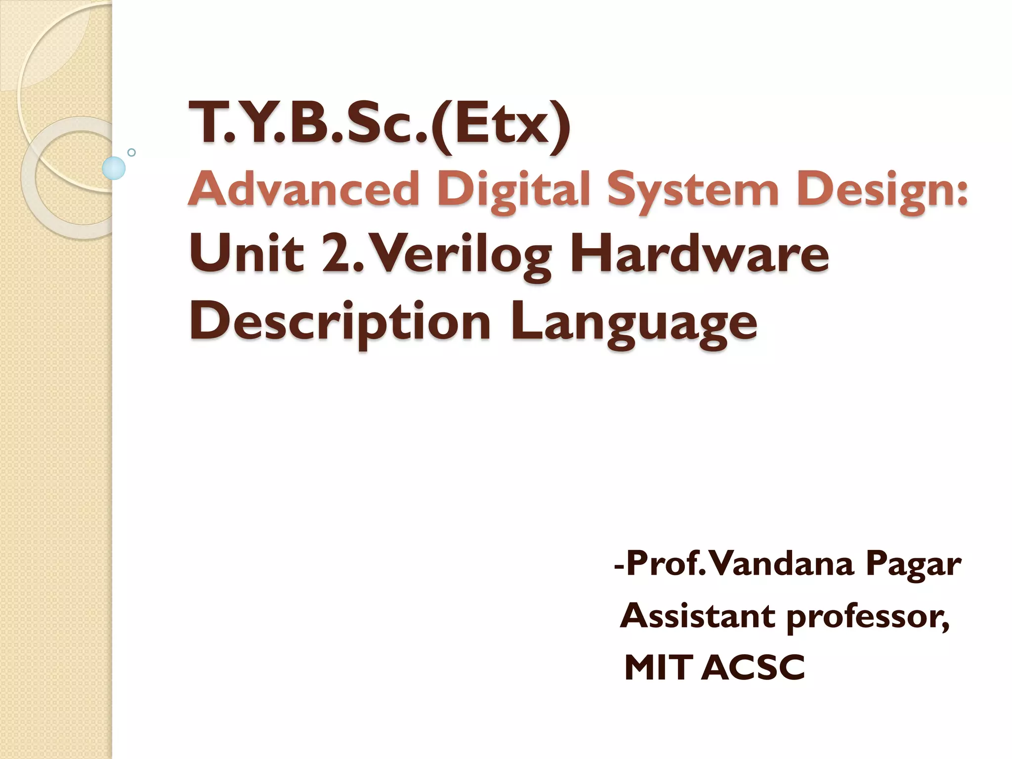 Vhdl introduction | PPT