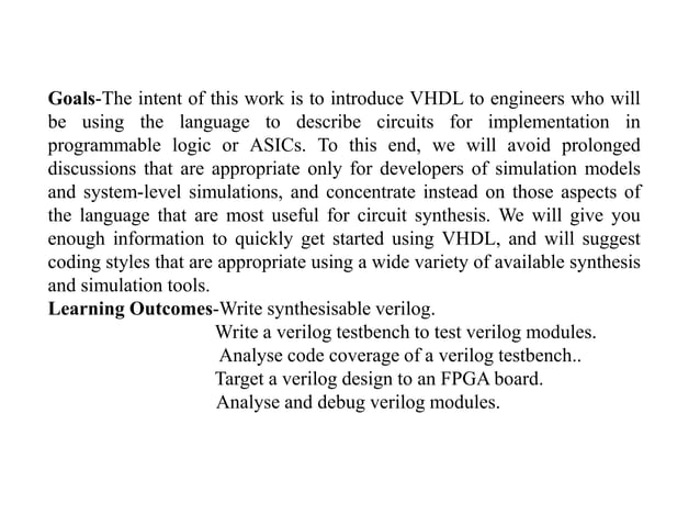 Vhdl new | PPT