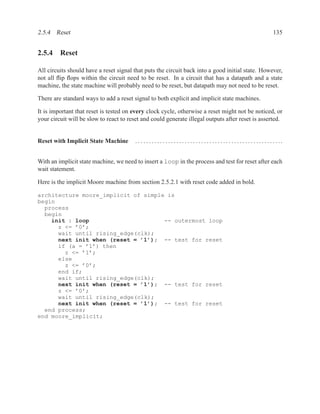 VHDL Reference - FSM | PDF