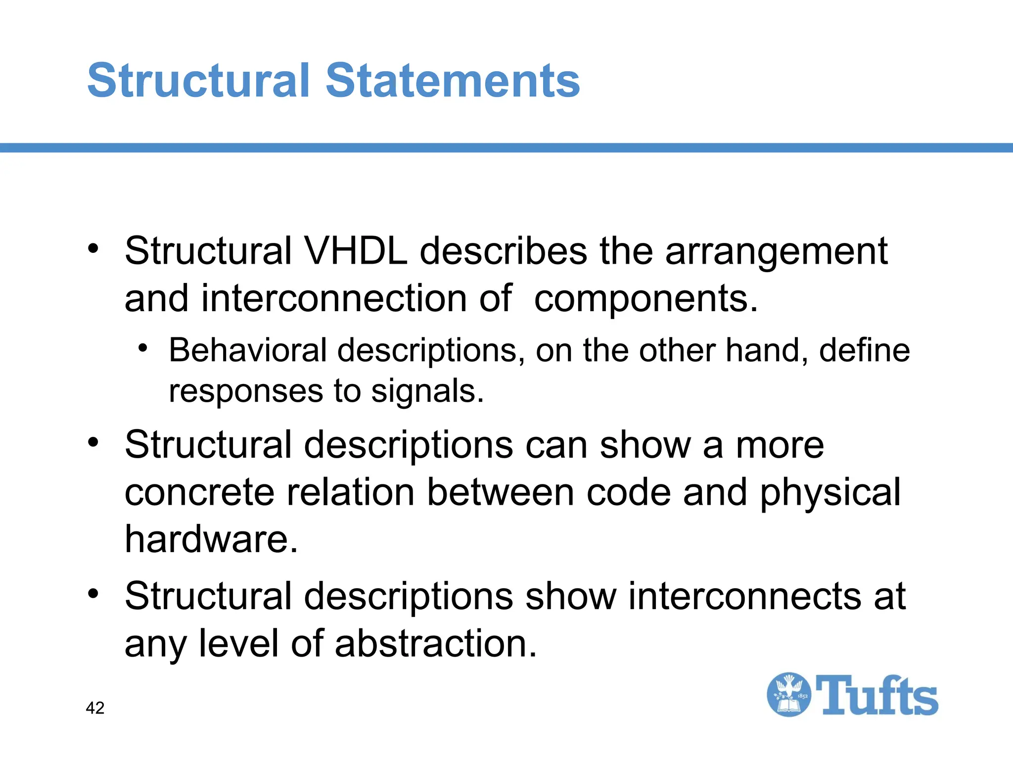 Bases du langage VHDL vhdl_Tutorial.ppt
