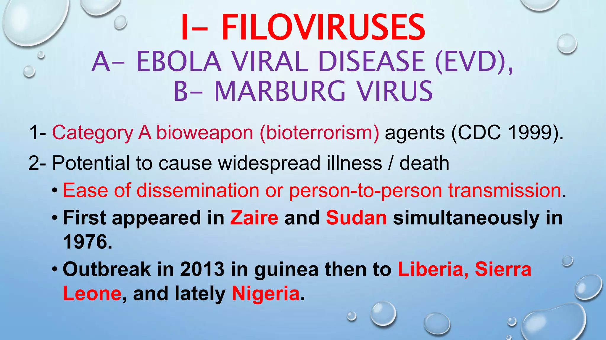 Viral Hemorrhagic Fevers | PPTX