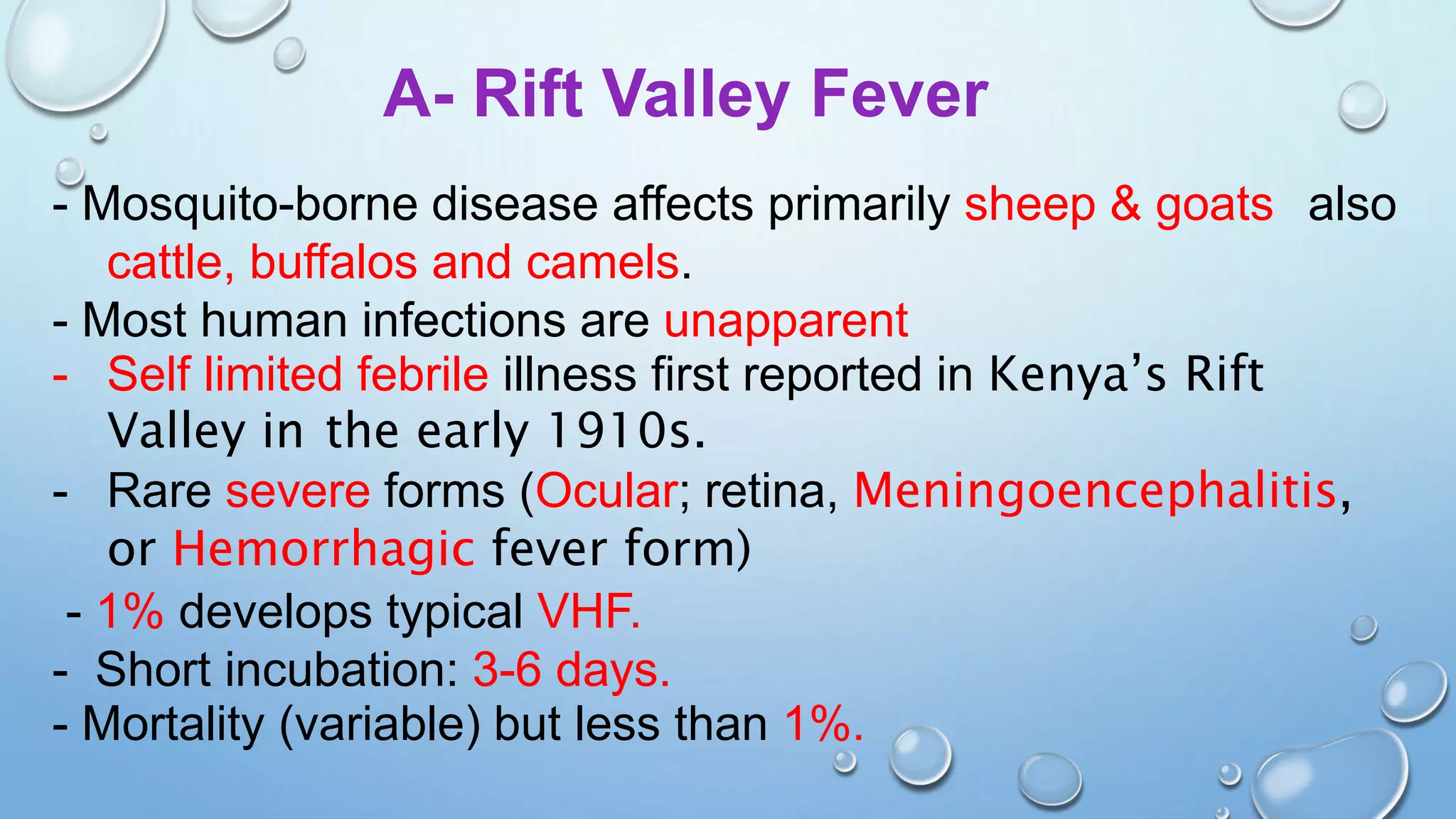 Viral Hemorrhagic Fevers | PPTX