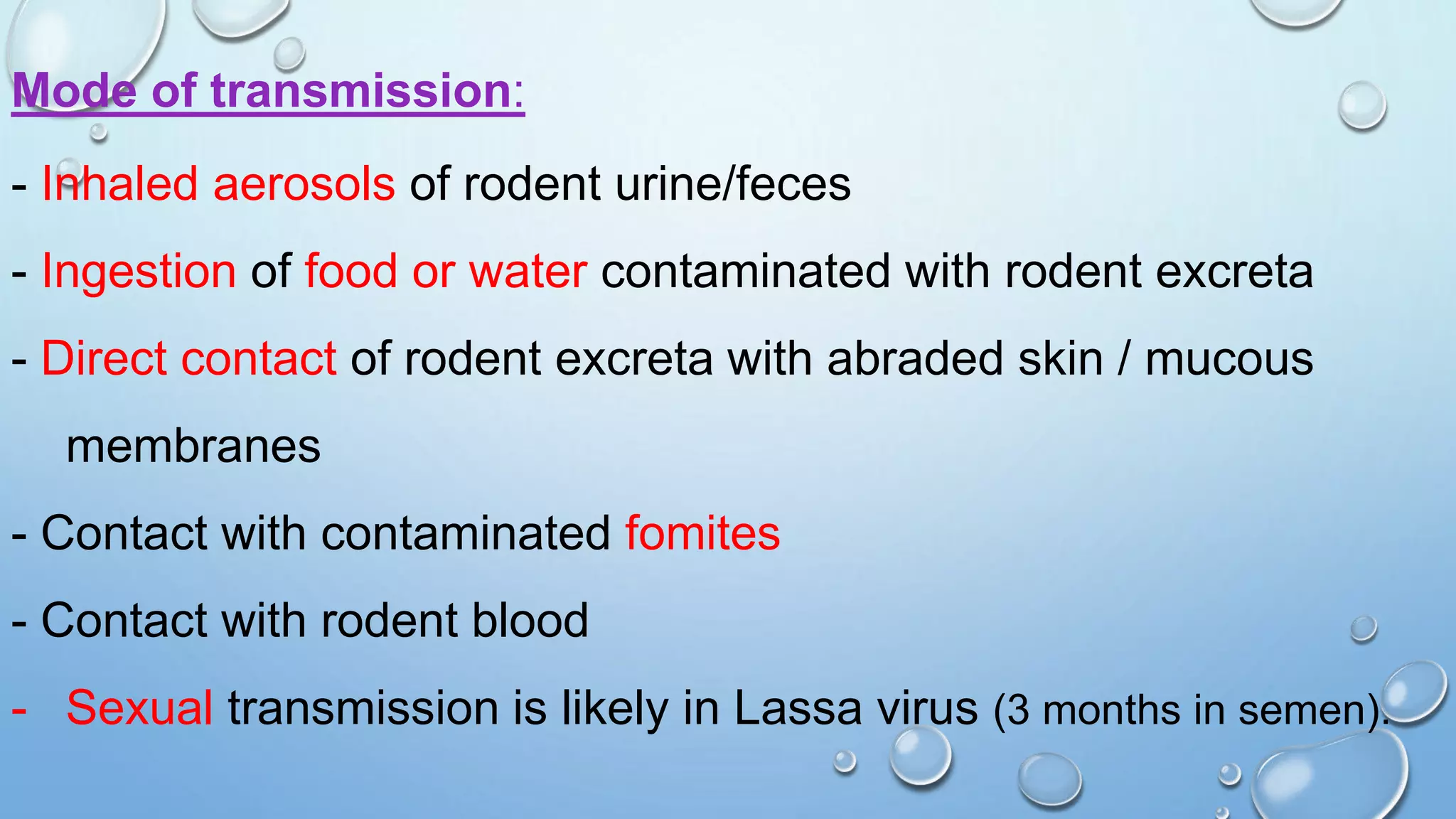 Viral Hemorrhagic Fevers | PPTX