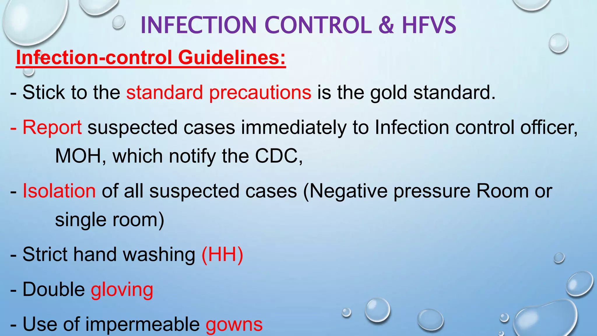 Viral Hemorrhagic Fevers | PPTX