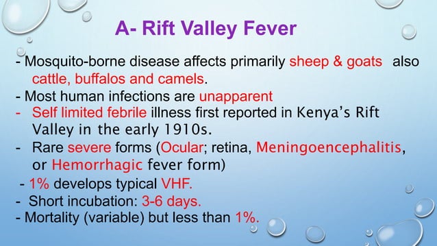 Viral Hemorrhagic Fevers | PPTX