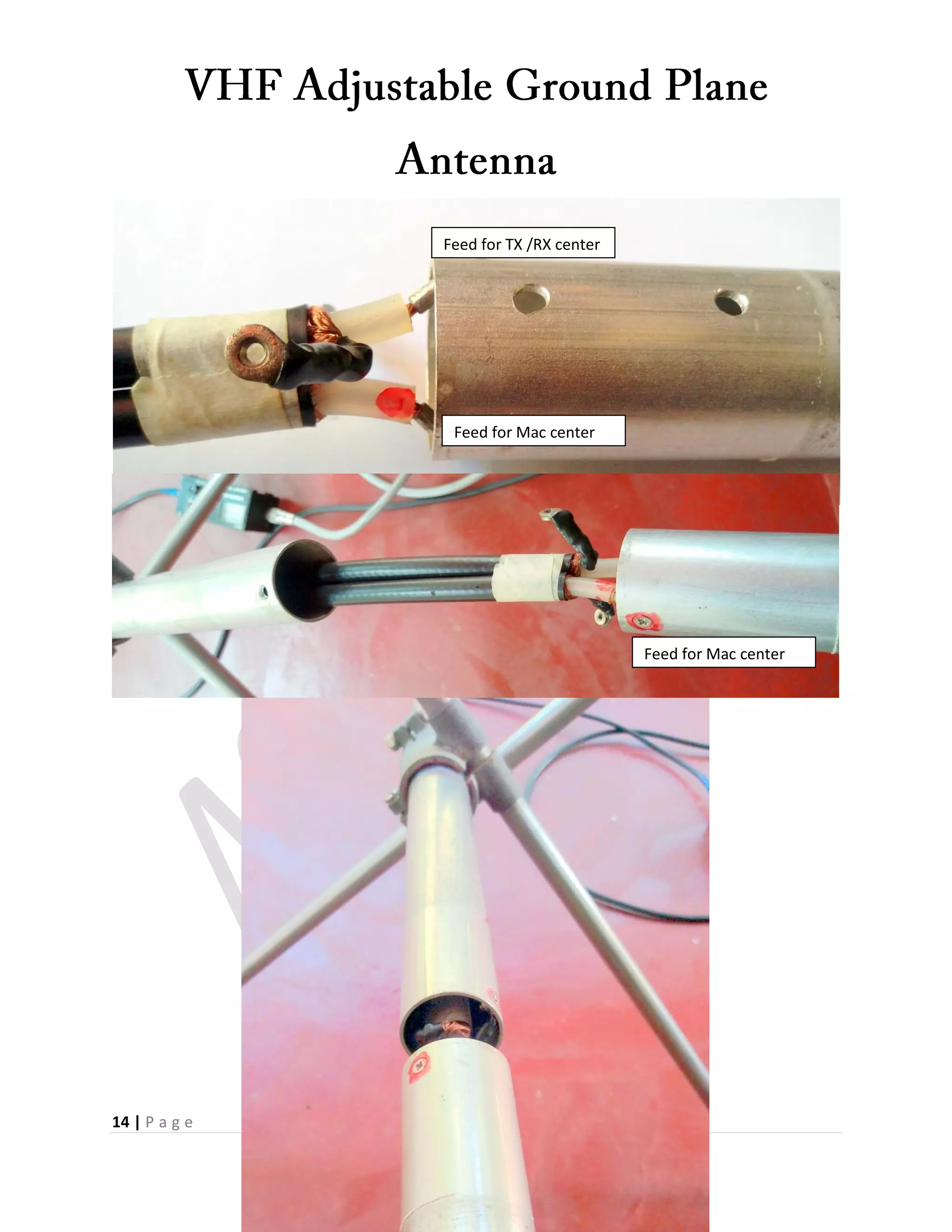 Adjustable Ground Plane Antenna | PDF