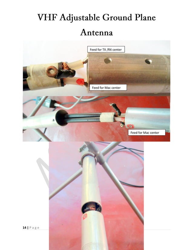 Adjustable Ground Plane Antenna | PDF