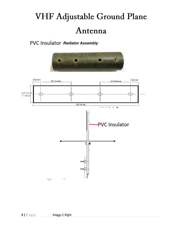 Adjustable Ground Plane Antenna | PDF | Free Download