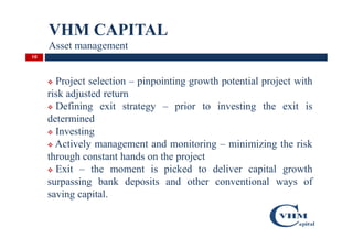 VHM Capital presentation | PDF
