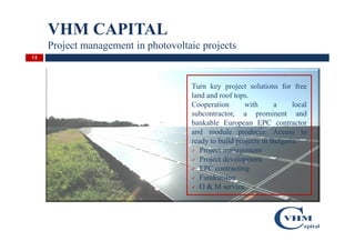 VHM Capital presentation | PDF