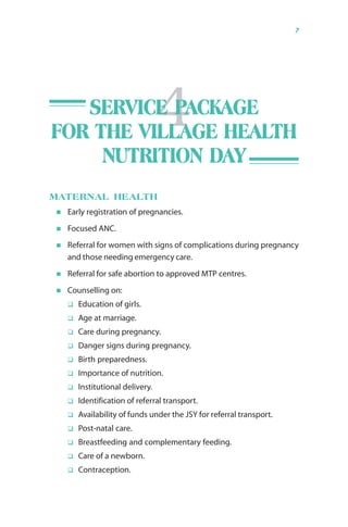 VHND guidelines | PDF