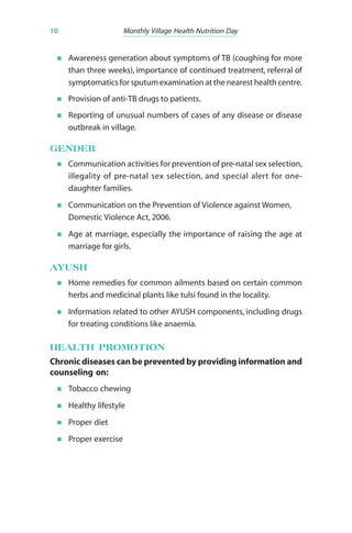 VHND guidelines | PDF