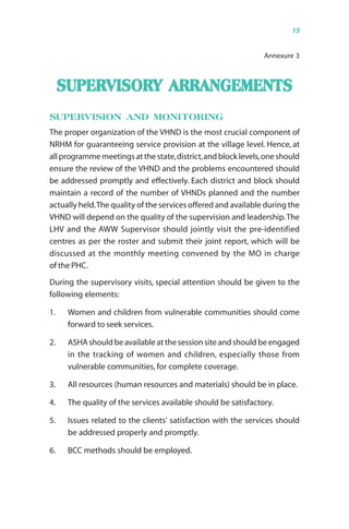 VHND guidelines | PDF