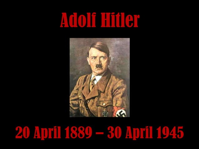 Vhs adolf hitler | PPTX