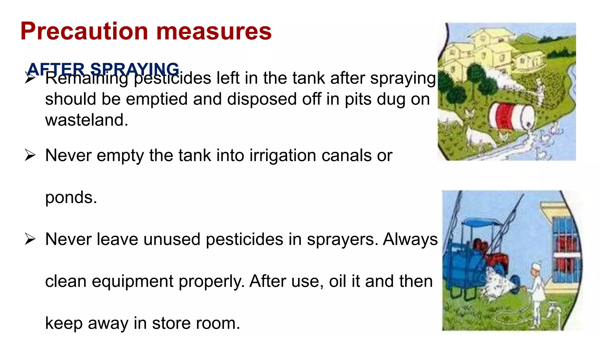 Demonstration of agriculture plan protection equipment | PPTX