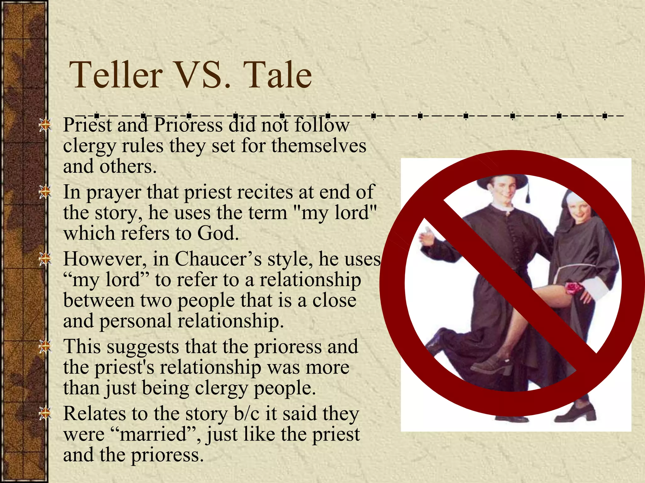 Vhs mod 2 nun's priest's tale | PPTX
