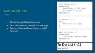 Lightning web components - Introduction, component Lifecycle, Events ...