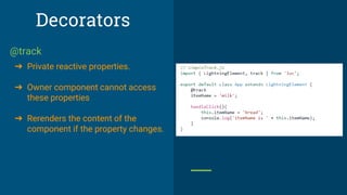 Lightning web components - Introduction, component Lifecycle, Events ...