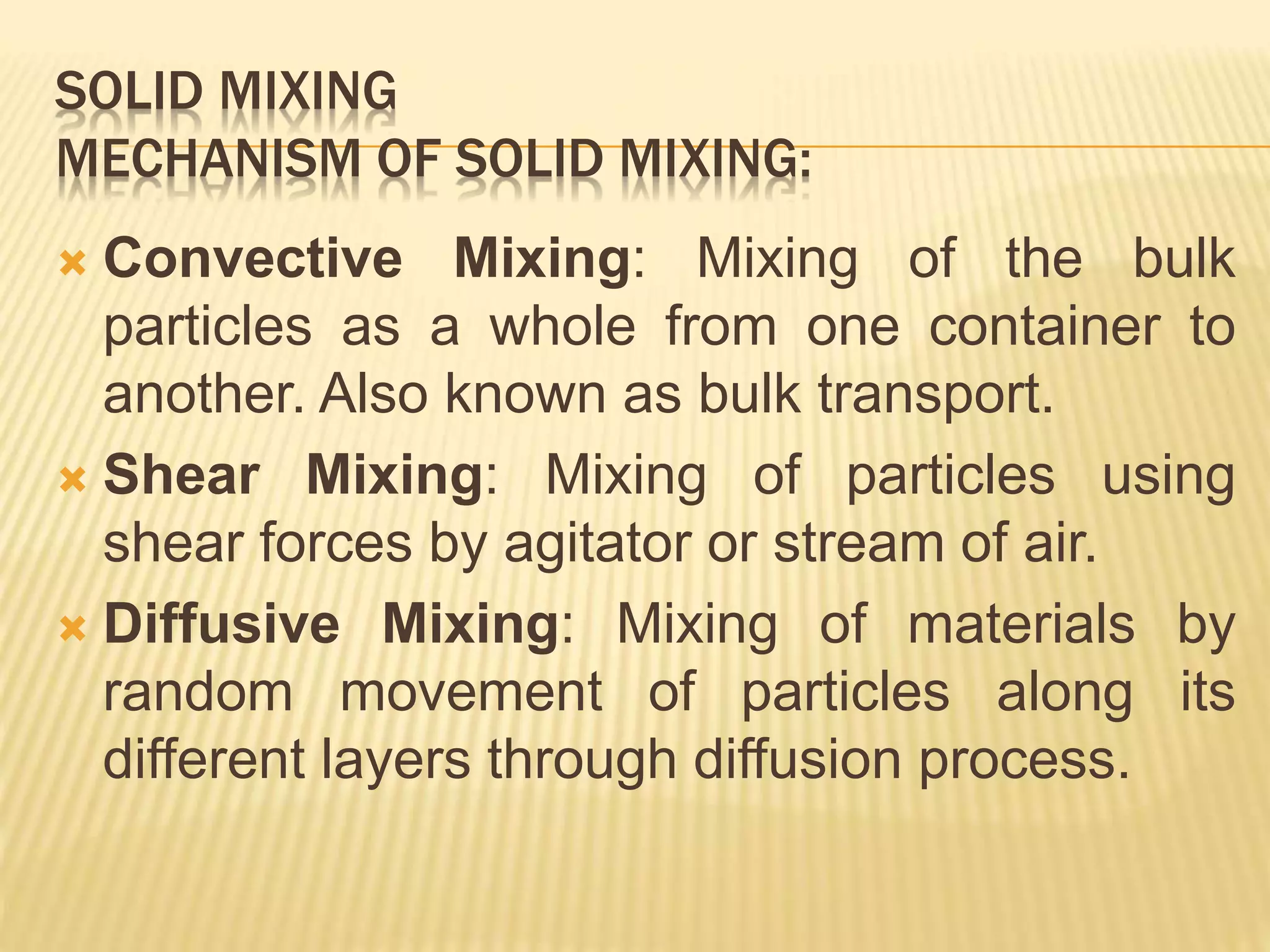 Pharmaceutical Mixing & Homogenization | PPTX