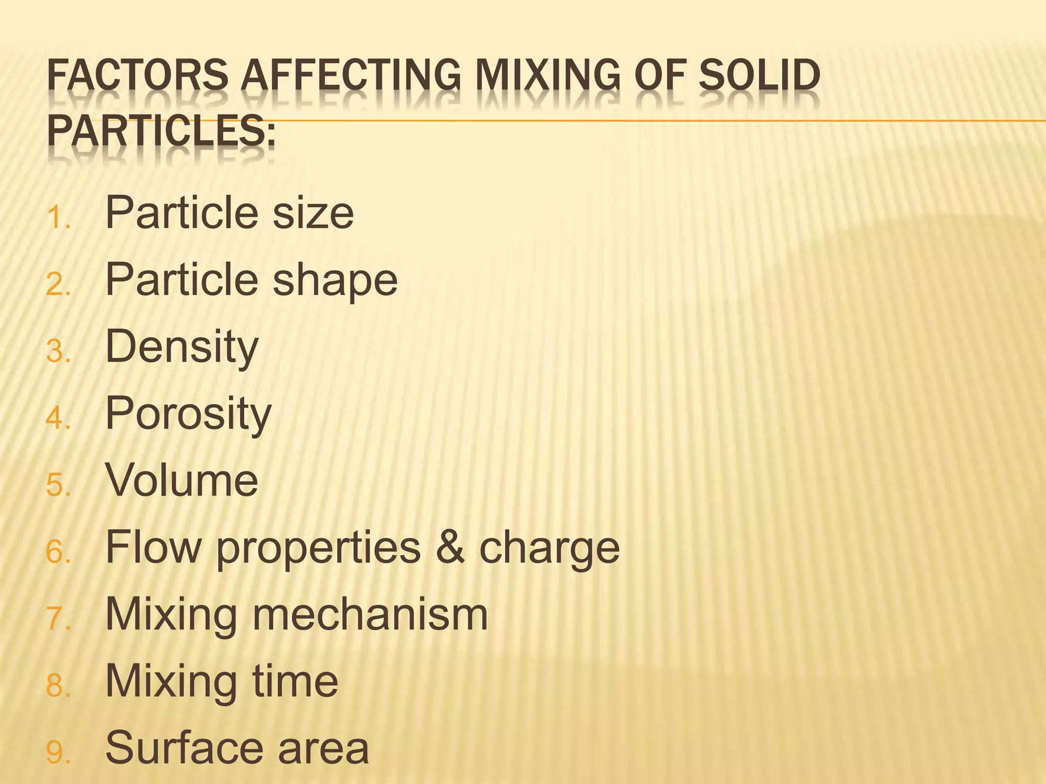 Pharmaceutical Mixing & Homogenization | PPTX