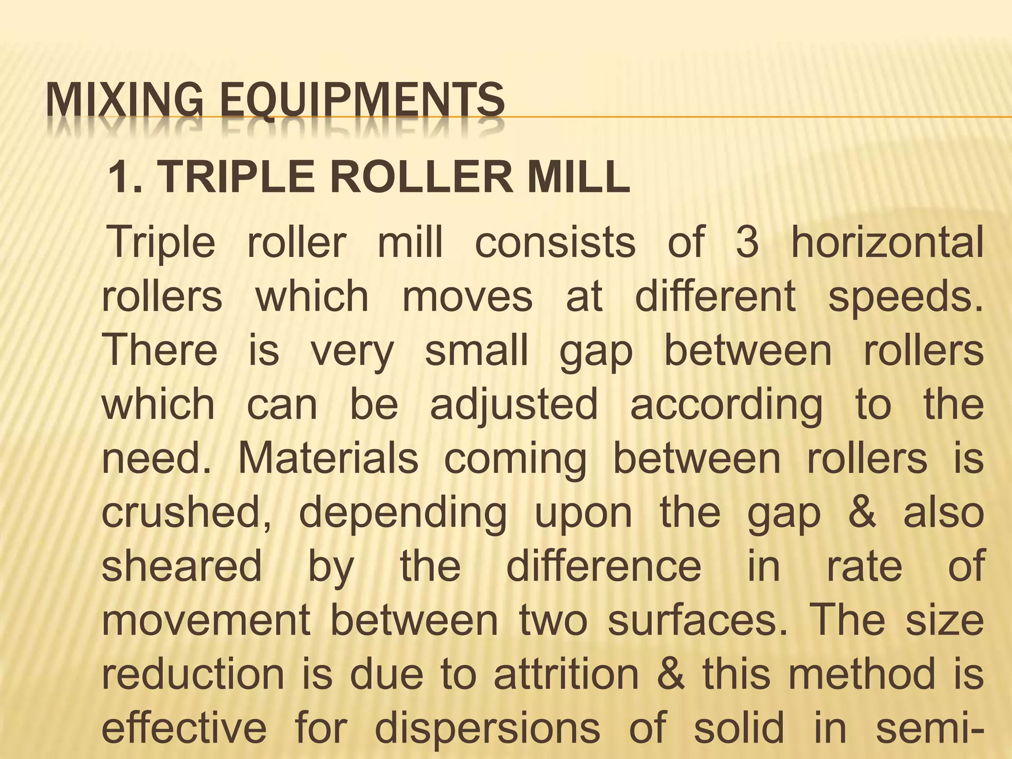 Pharmaceutical Mixing & Homogenization | PPTX