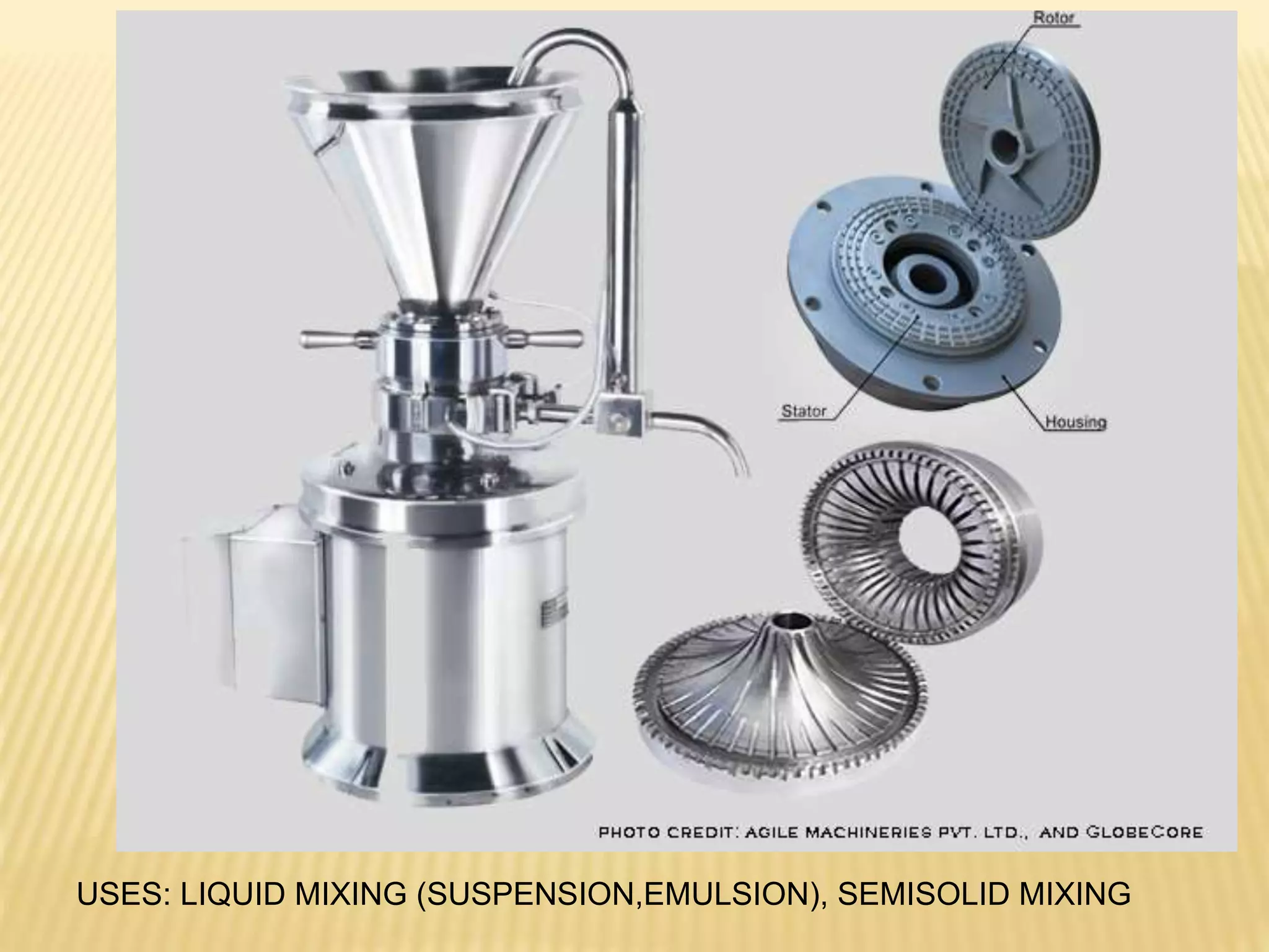 Pharmaceutical Mixing & Homogenization | PPTX