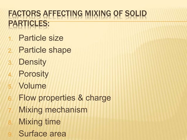 Pharmaceutical Mixing & Homogenization | PPTX