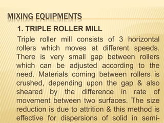 Pharmaceutical Mixing & Homogenization | PPTX