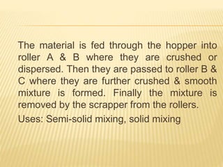 Pharmaceutical Mixing & Homogenization | PPTX