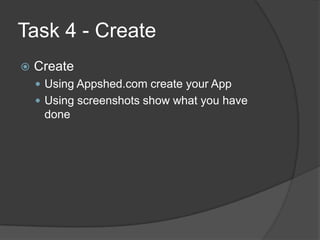 VI Form Induction - App Creation | PPTX | Computing | Technology & Computing