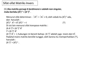 VI. Matriks Invers.ppt