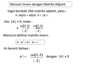 VI. Matriks Invers.ppt