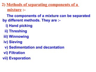 VI-5-Separation of substances.ppttttttttt | PPT