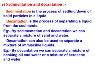 VI-5-Separation of substances.ppttttttttt | PPT