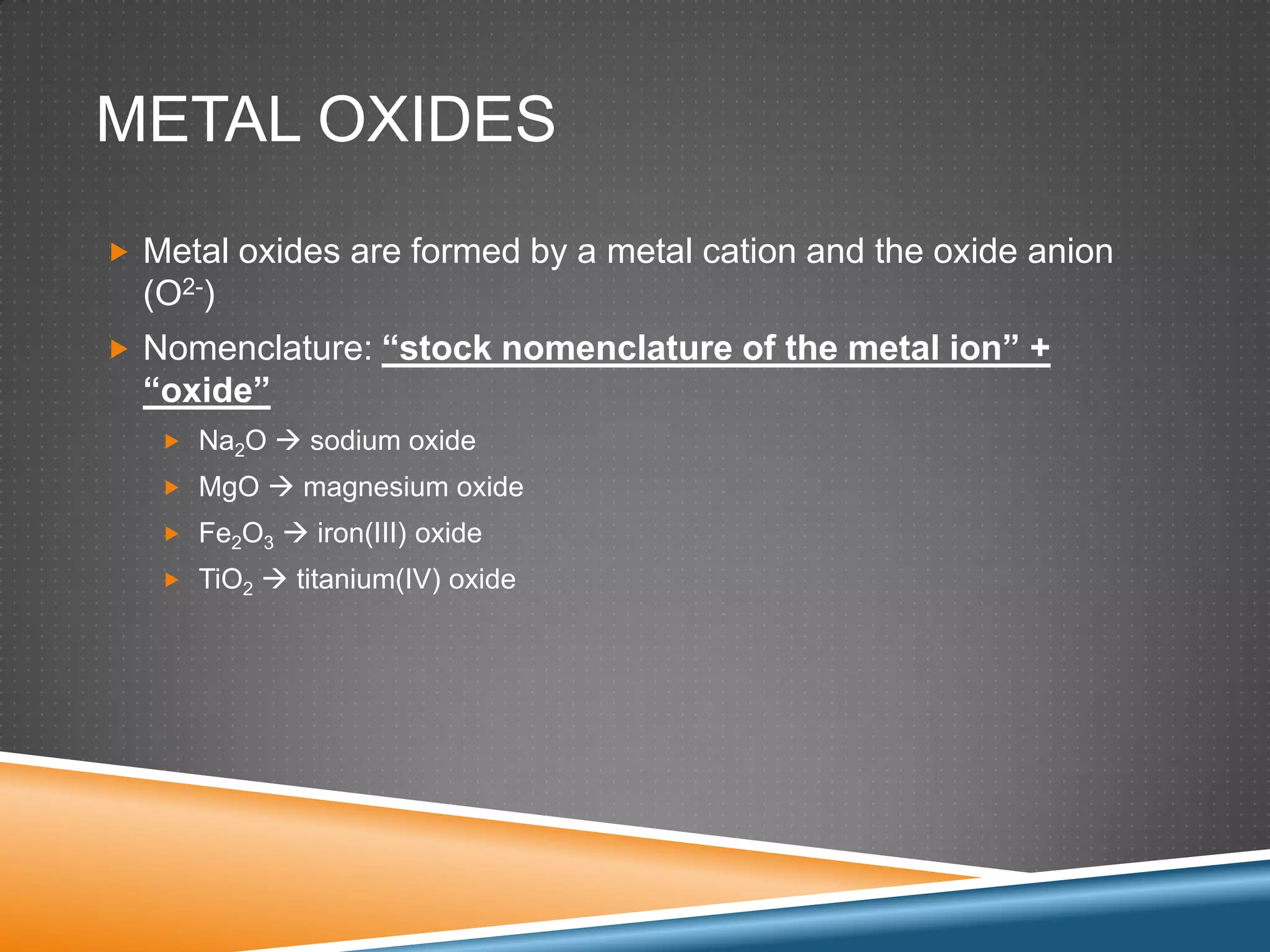 Vi nomenclature of inorganic compounds | PPTX