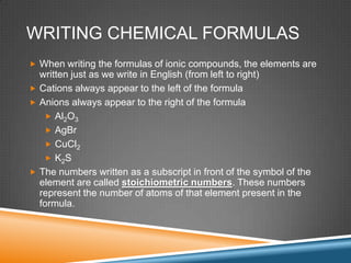 Vi nomenclature of inorganic compounds | PPTX