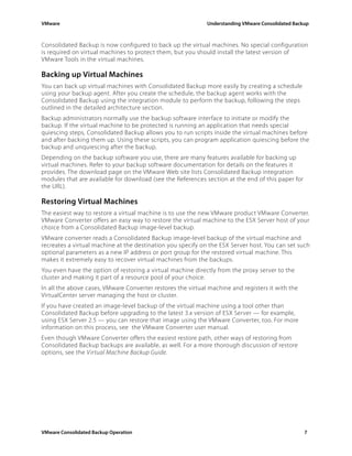 Vi3 Consolidated Backup | PDF | Operating Systems | Computer Software ...