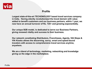 VIA Agent to Franchisee | PPT