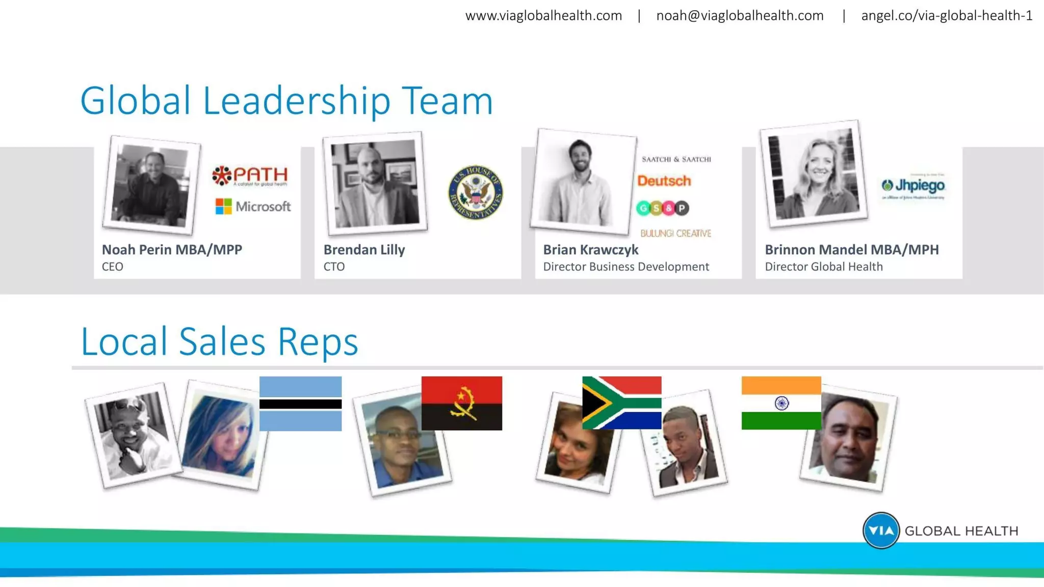 Via Global Health Pitch Deck | PDF