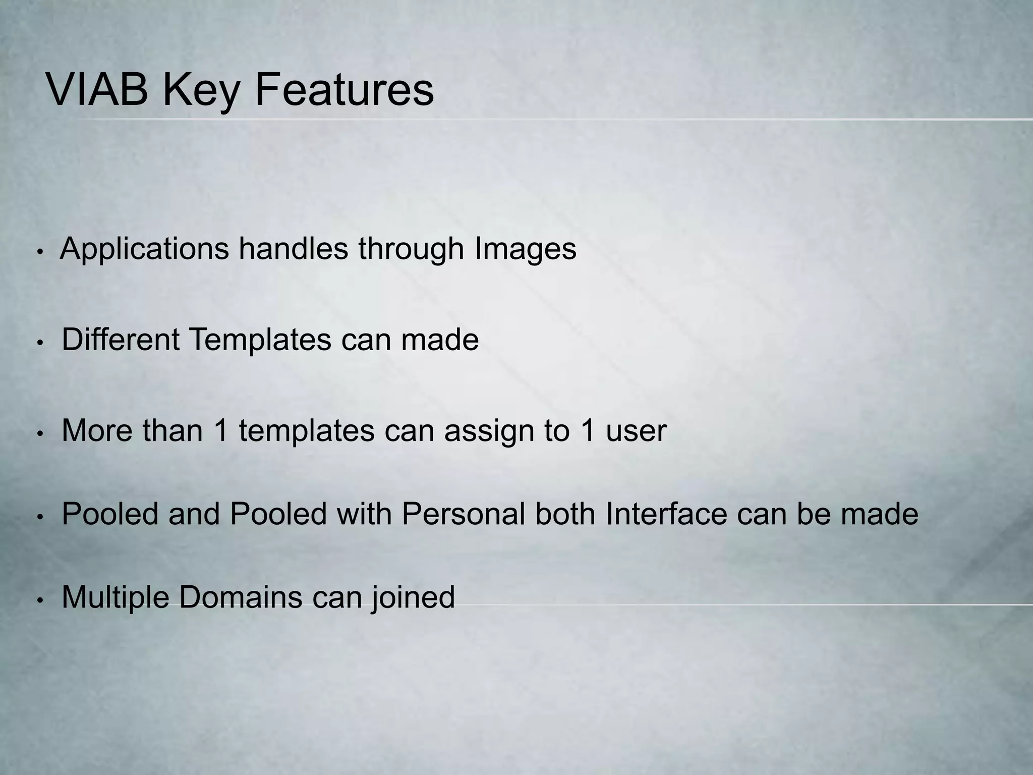 presentation of VDI in a box | PPTX